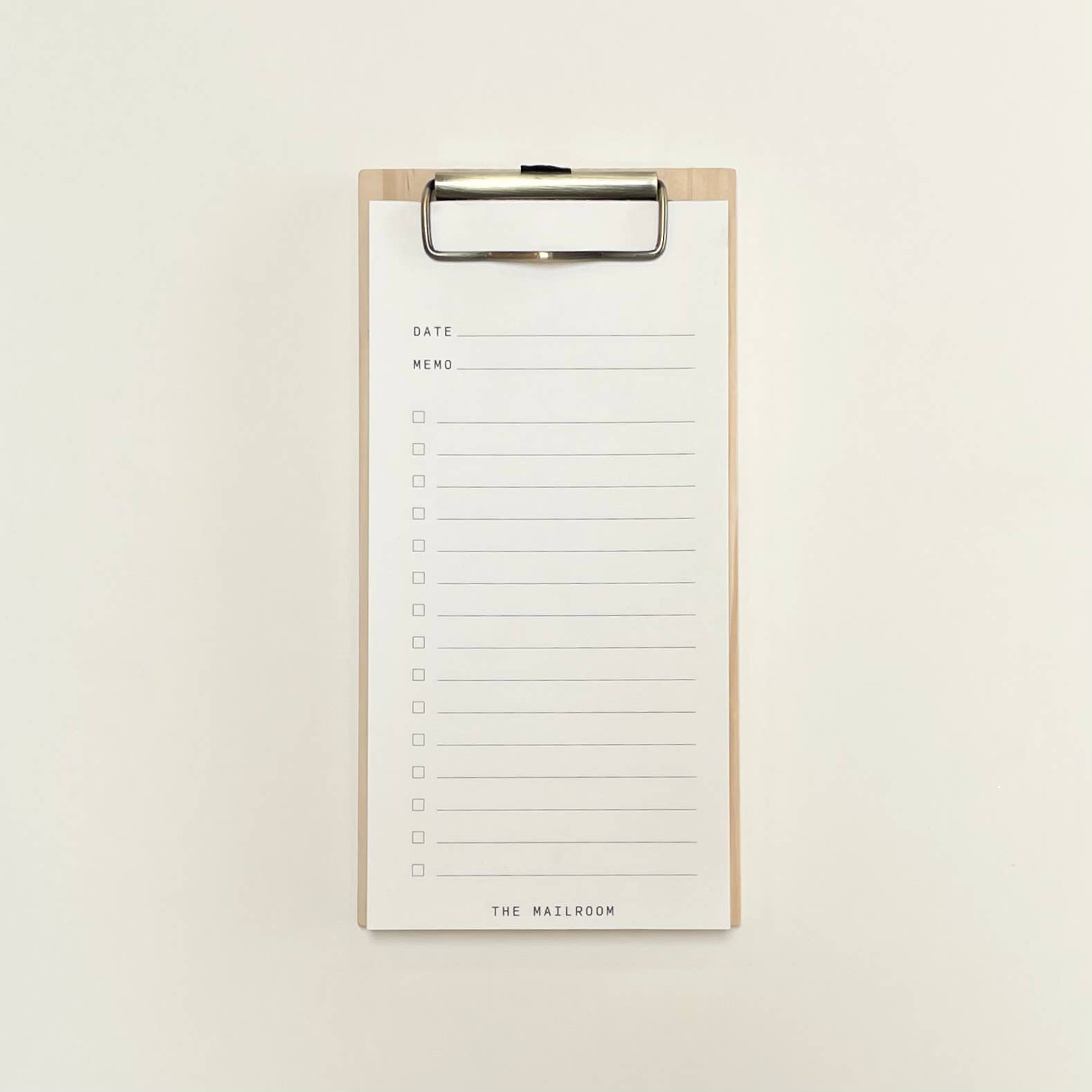 Mini Checklist Clipboard – Post & Brood