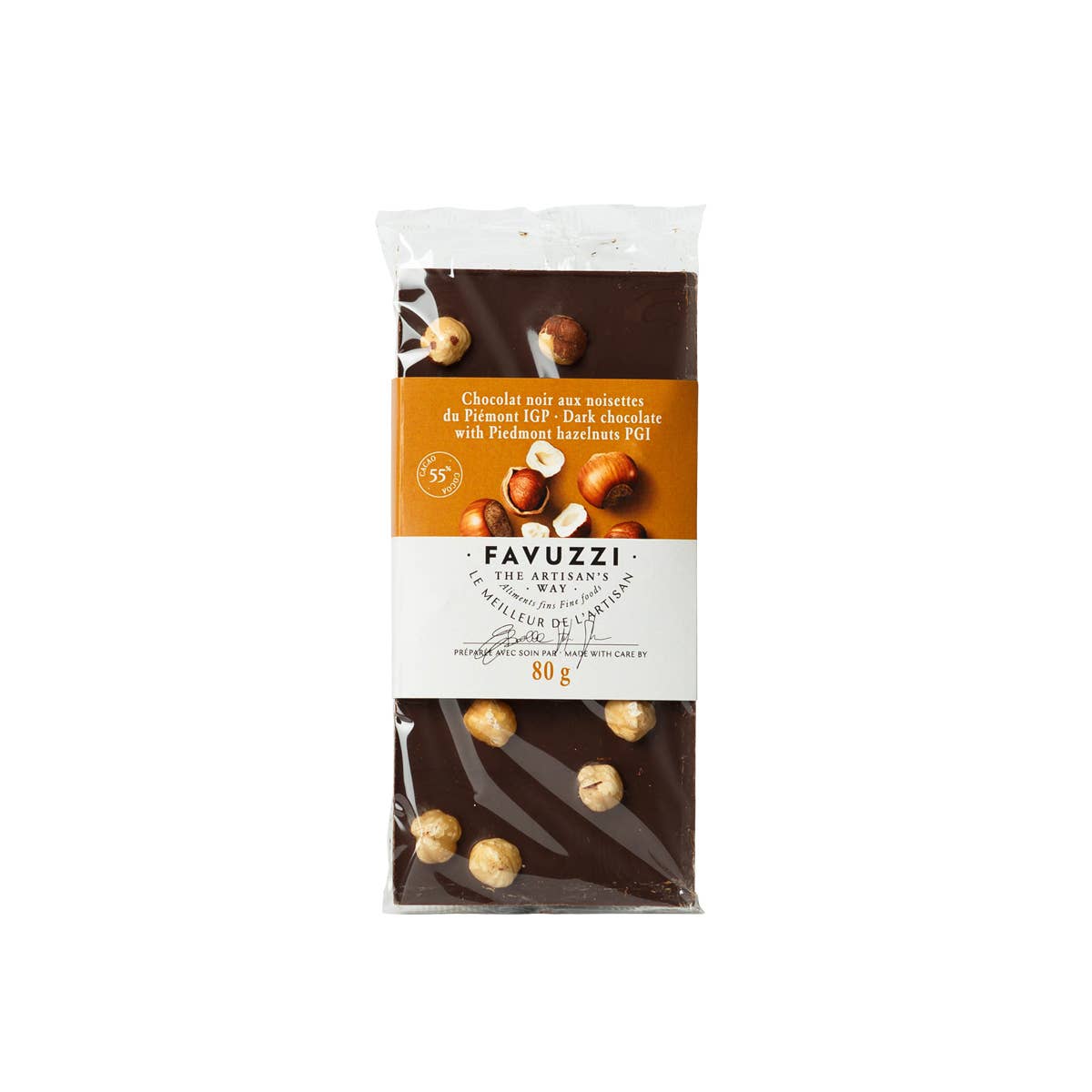 55% Cacao Hazelnuts IGP choco bar – Post & Brood