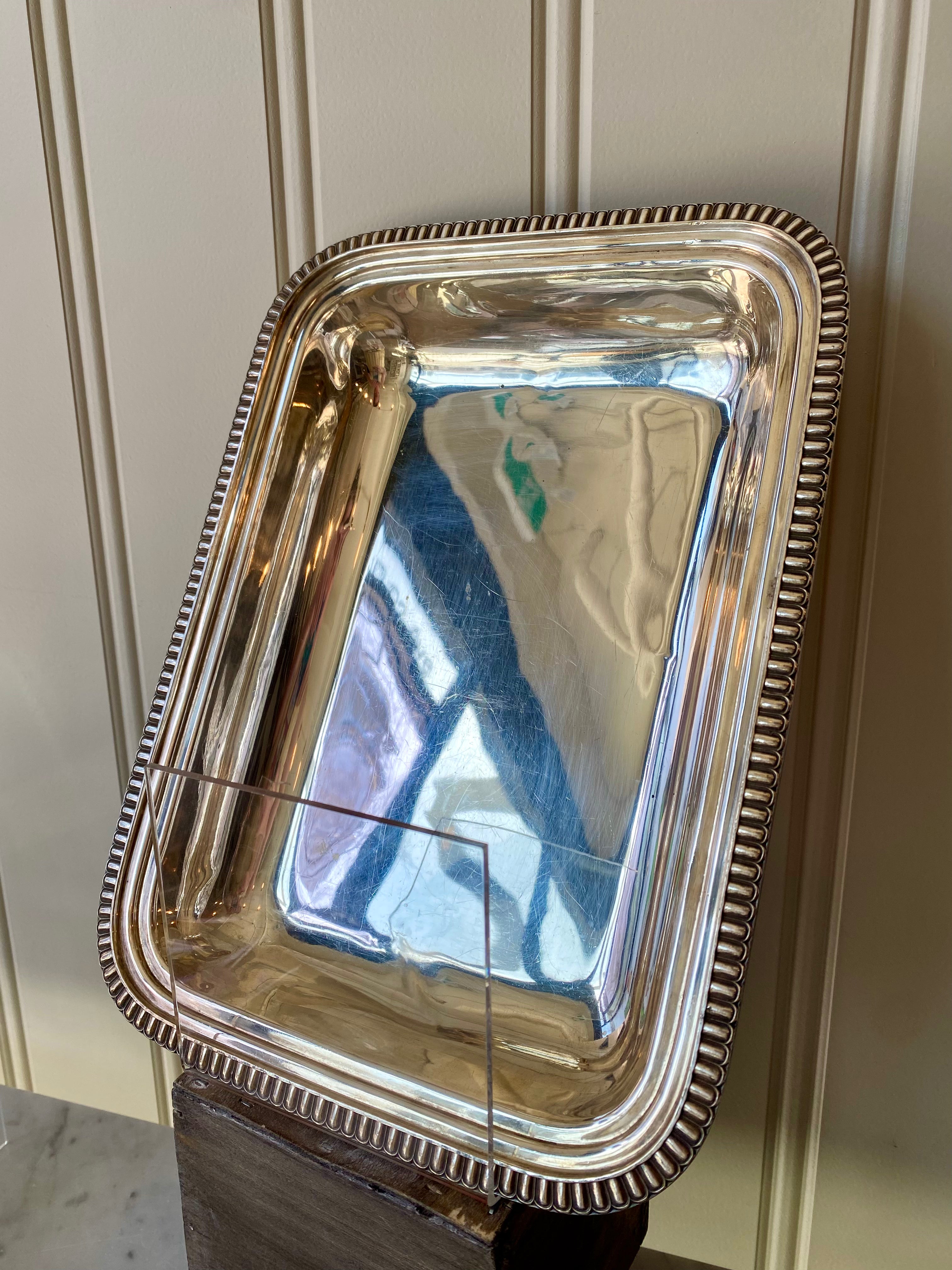 Heirloom Silver Dish, Gadroon Edge – Post & Brood